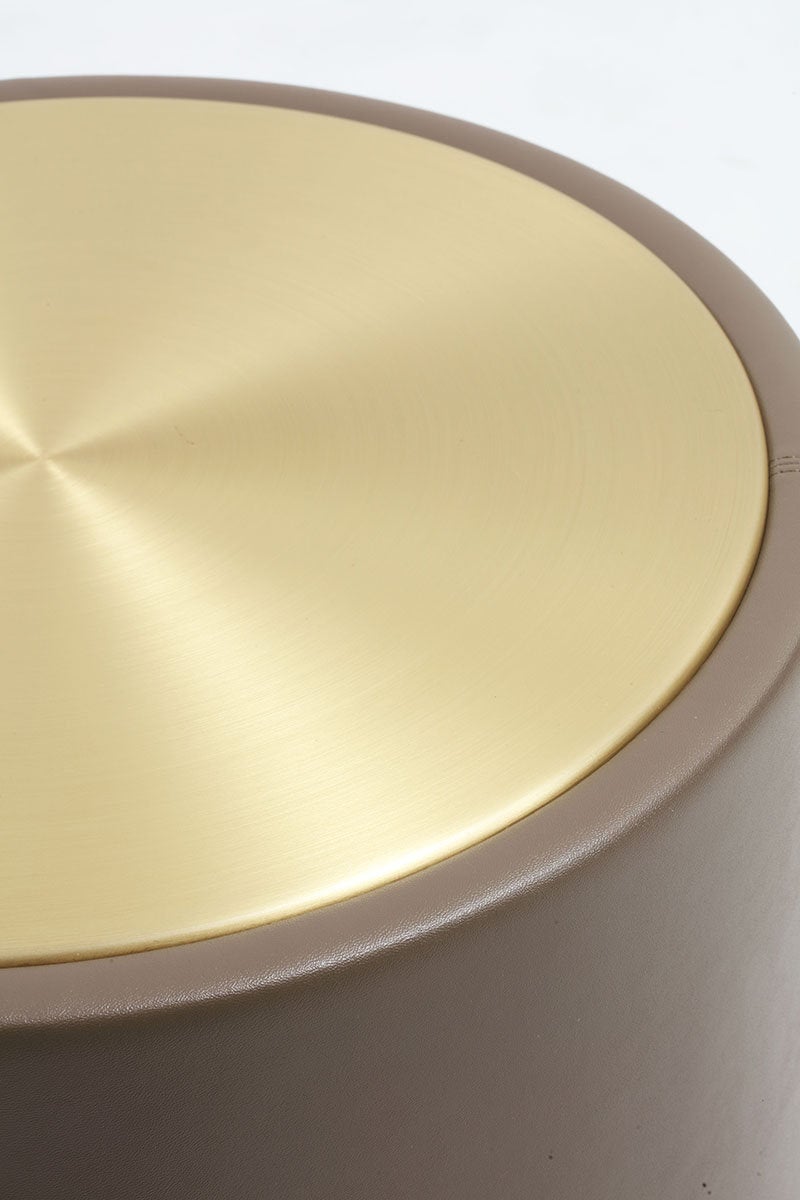 Rotund, Minimalist end table, Side Table, Round coffee table, Accent t ...